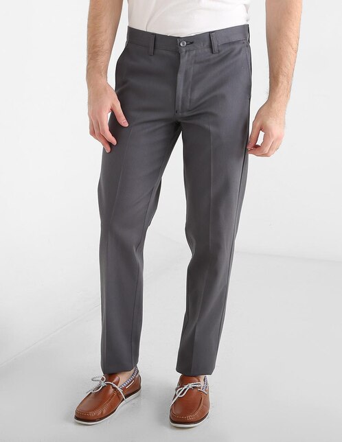 Pantalón straight Regent Street de gabardina para hombre 1