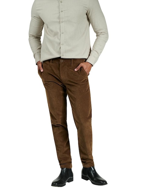 Pantalón business casual slim Generra para hombre 1