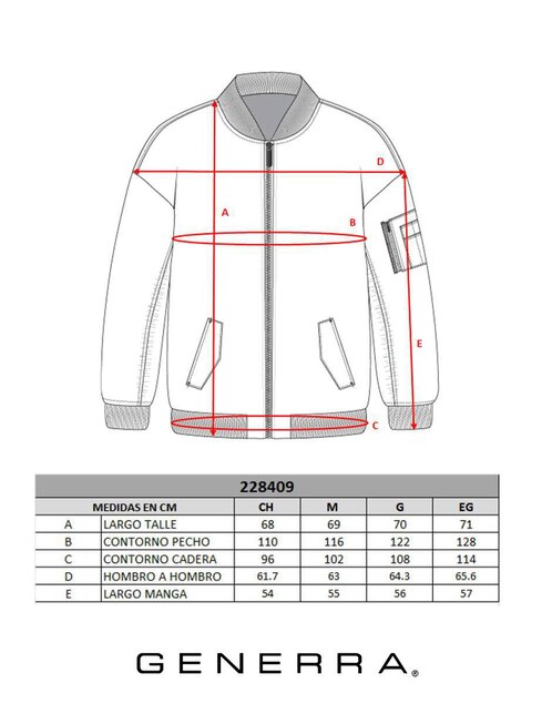 Chamarra Generra para hombre 4