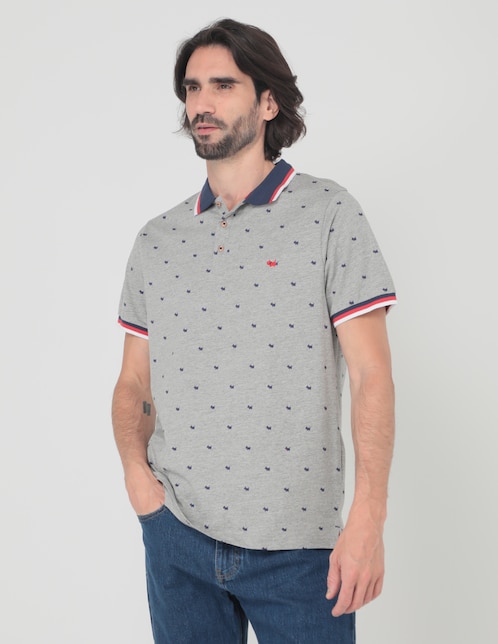 Playera tipo polo Ferrioni para hombre 1