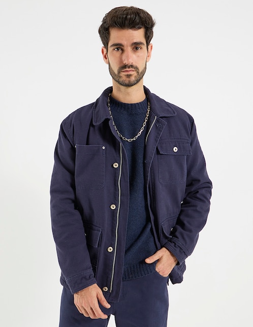 Chamarra casual JBE con bolsillos para hombre 1