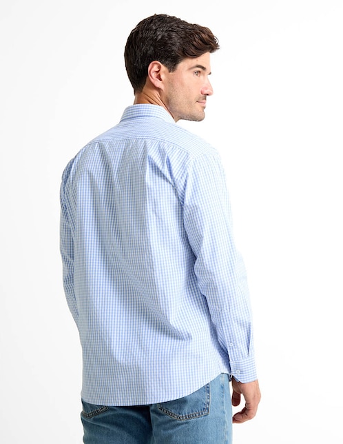 Camisa casual Cavalatti manga larga para hombre 2