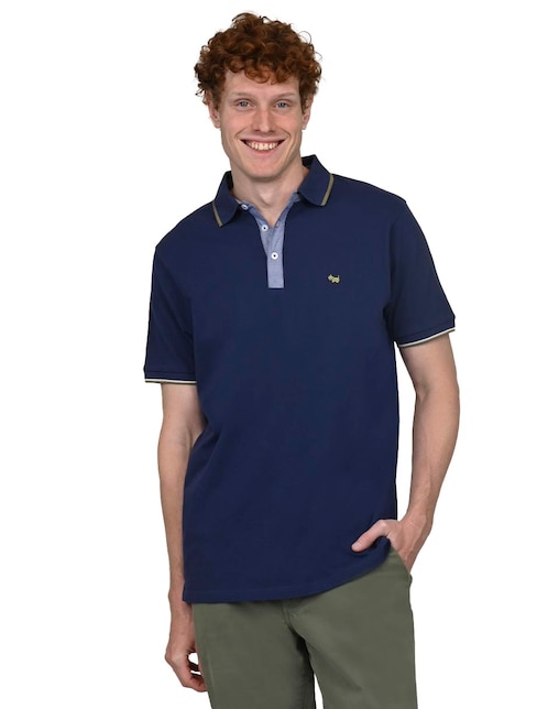 Playera tipo polo Ferrioni Sinedey para hombre 1