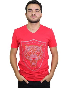 Playera Pavini Pavini cuello V para hombre