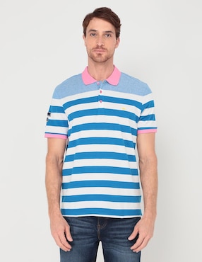 Playera tipo polo Ferrioni para hombre