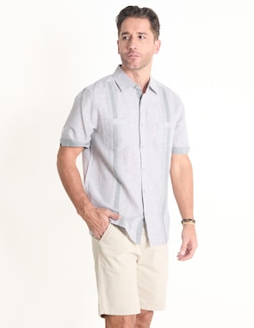 Guayabera manga corta Cubavera para hombre