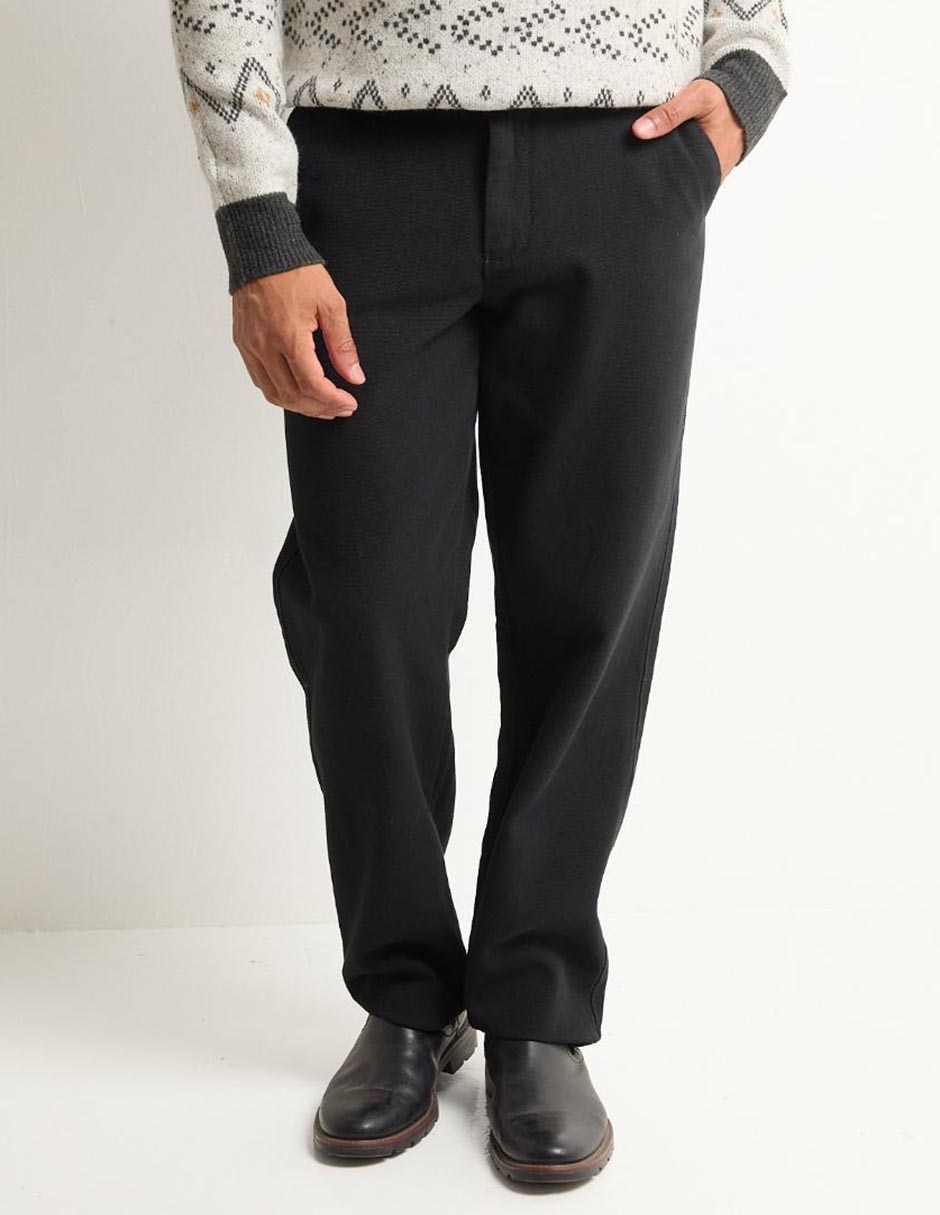 Pantalón chino recto Regent Street de algodón para hombre