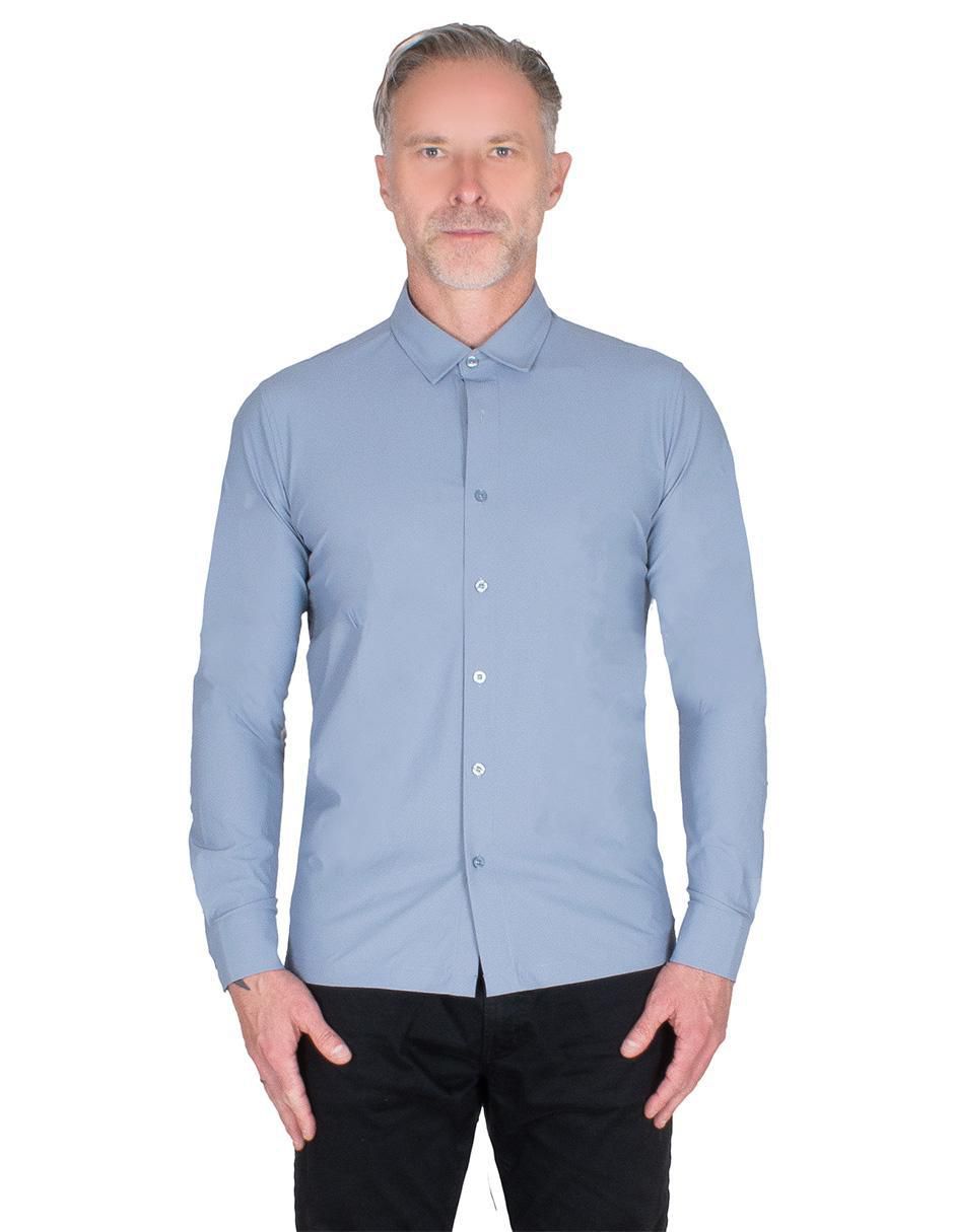 Camisa casual Generra manga larga para hombre