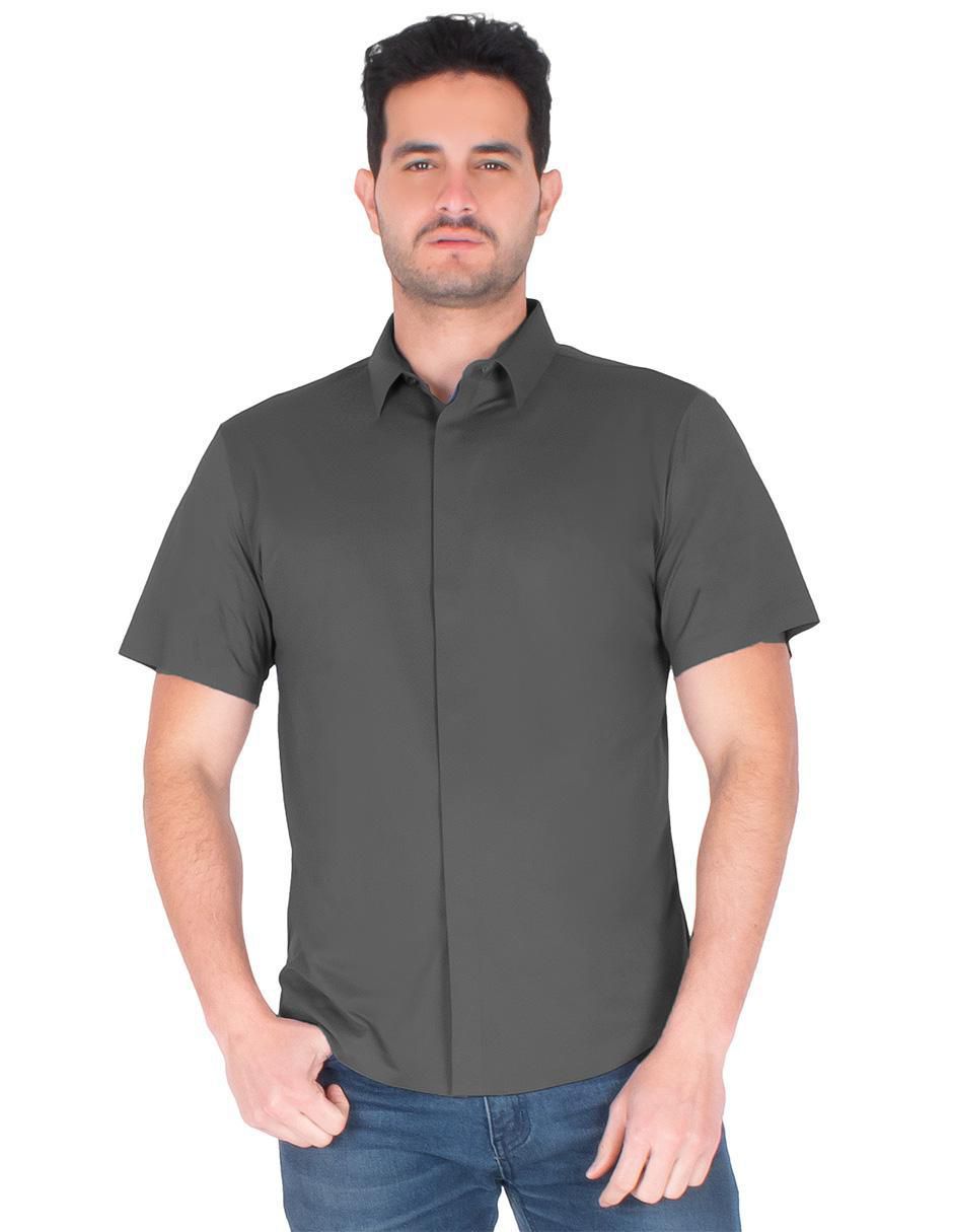 Camisa casual Generra manga corta para hombre