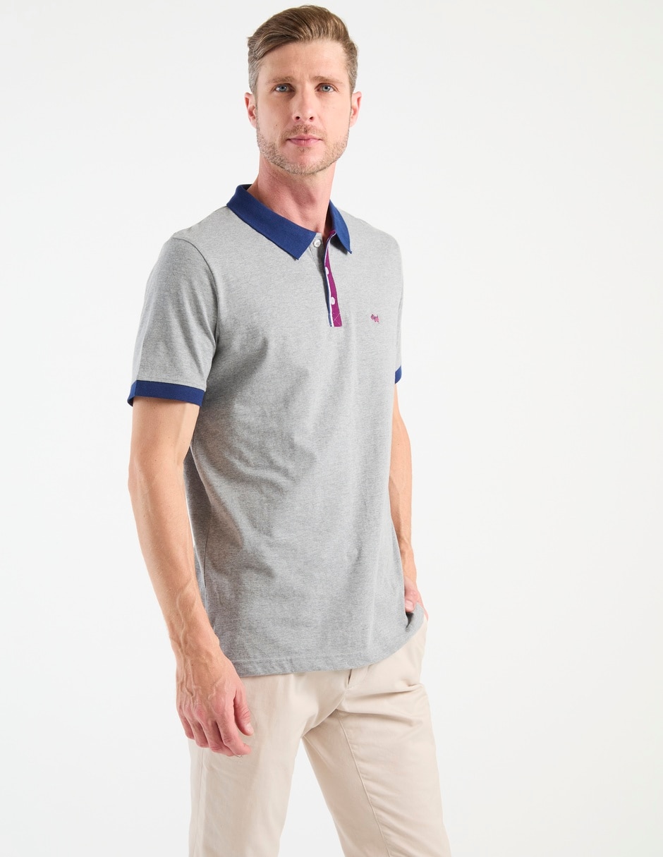 Playera tipo polo Ferrioni para hombre